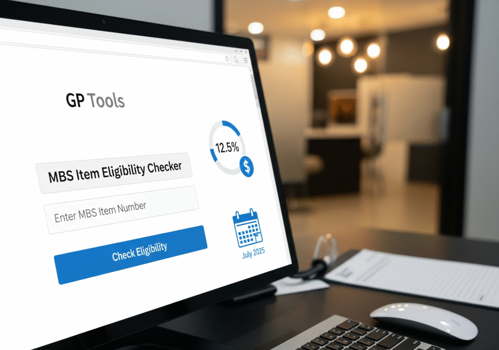 Medicare Bulk Billing Eligible Services Item Checker - GP Tools